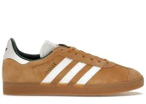 Adidas Gazelle Lace Up Sneakers - Mesa/cloud White/collegiate Burgundy