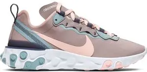 Nike React Element 55 Sneakers Pumice/sanded Purple/ocean Cube