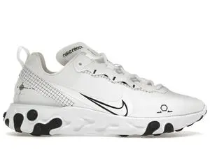 Nike React Element 55 Sneakers - White/black