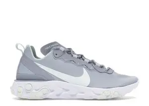 Nike React Element 55 Sneakers - Wolf Grey/white/ghost Aqua