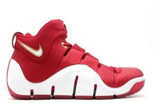 Nike Lebron 4 China Sneakers - Varsity Red/metallic Gold