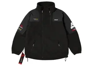 PALACE Polartec Double Zip Funnel - Black