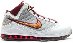 Nike Lebron 7 Ps Mvp Sneakers - White/bronze/team Red