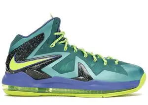 Nike Lebron X Elite Sneakers - Sport Turquoise/volt/violet Force