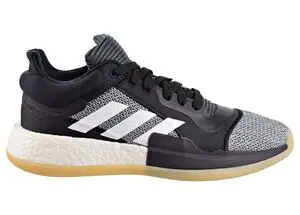 Adidas Marquee Boost Low Sneakers - Core Black/cloud White/shock Cyan
