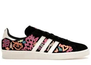 Adidas Campus 80s Kris Andrew Small Pride Sneakers - Off White/core Black