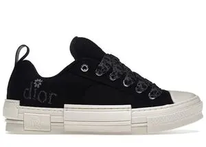 Dior B23 Skater Low-top Sneakers - Black/white