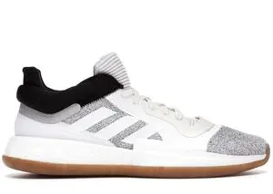 Adidas Marquee Boost Low Sneakers - Off White/cloud White/core Black