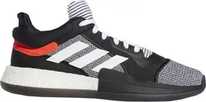 Adidas Marquee Boost Low Sneakers - Core Black/cloud White/solar Red