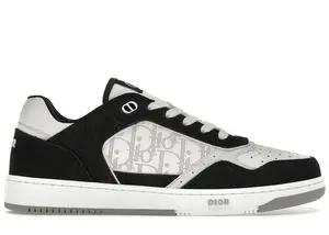 Dior B27 Low Denim Sneakers - White/black