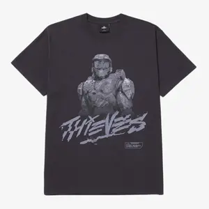 100 THIEVES X Halo Master Thief Short Sleeve T-shirt - Black