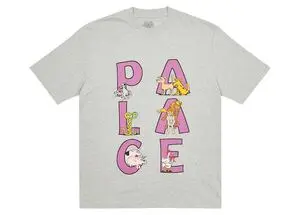 PALACE Session T-shirt - Grey Marl