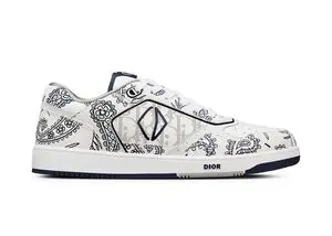 Dior B27 Low-top Sneakers - White/navy/blue