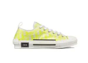 Dior B23 Low Top Sneakers - White/yellow