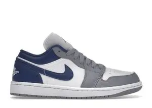 JORDAN Air Jordan 1 Low Sneakers Stealth/white/french Blue