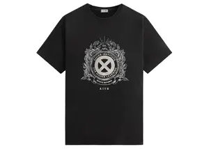 Kith X Marvel Xmen Xavier Institute Vintage Tee Shirt - Black Ph