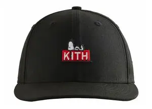 Kith X Peanuts 59fifty Low Profile Fitted - Black