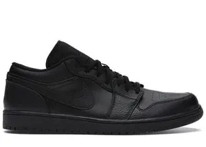 JORDAN 1 Low Sneakers - Black