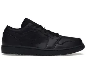 JORDAN 1 Low Triple Sneakers - Black