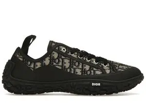 Dior B28 Low Top Sneakers - Black/beige/navy Blue