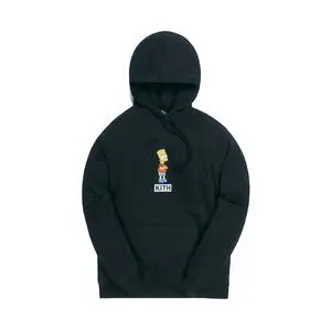 Kith X The Simpsons Bart Logo Hoodie