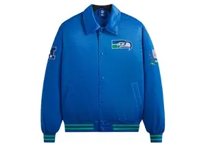 Kith X Nfl Seahawks Satin Bomber Jacket - Merriam