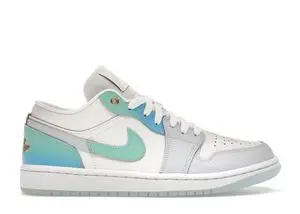 JORDAN 1 Low Se Emerald Rise Sneakers