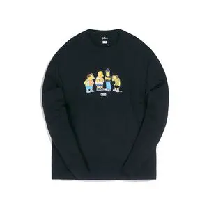 Kith X The Simpsons Bullies Long Sleeve Tee Shirt