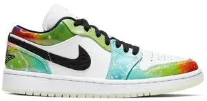 JORDAN 1 Low Galaxy Sneakers - Black