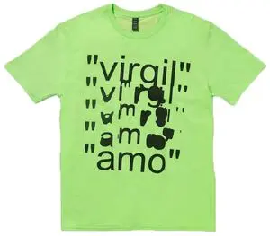 VIRGIL ABLOH X Mca Figures Of Speech Amo Tee Shirt