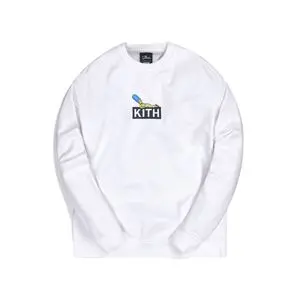 Kith X The Simpsons Marge Box Logo Crewneck Sweatshirt