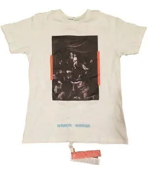 VIRGIL ABLOH X Mca Figures Of Speech Off Caravaggio Tee Shirt - White