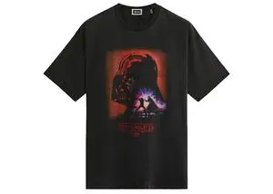 Kith X Star Wars Darth Vader Poster Vintage Tee Shirt - Black Ph