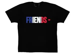 VLONE Friends Fra T-shirt - Black