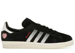 Adidas Campus 80s Tokyo Manga Sneakers - Core Black/cloud White/off White