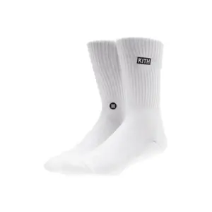 Kith X Stance 2.0 Classic Crew Sock - White