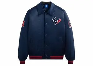 Kith X Nfl Texans Satin Bomber Jacket - Meter