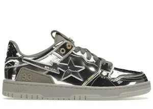 Bape Metallic Sneakers For Men
