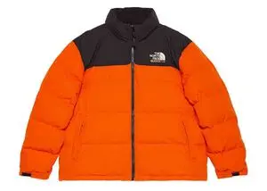 Gucci Gucci X The North Face Down Jacket Black/orange