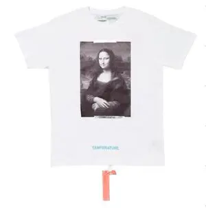 VIRGIL ABLOH Mca Figures Of Speech Off Mona Lisa Tee Shirt - White