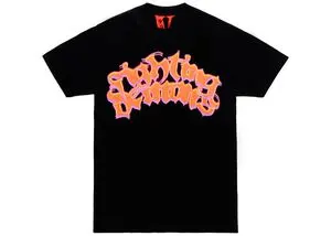 JUICE WRLD X Vlone Neon T-shirt - Black