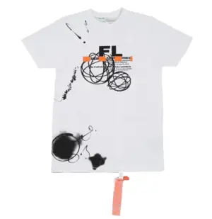 VIRGIL ABLOH Off X Futura Mca Figures Of Speech Church & State Tee Shirt - White