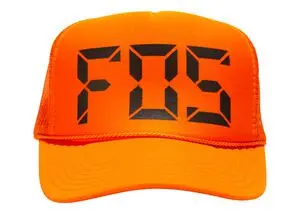 VIRGIL ABLOH Brooklyn Museum Fos Cap - Orange