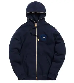 Kith X Versace Full Zip Hoodie - Navy