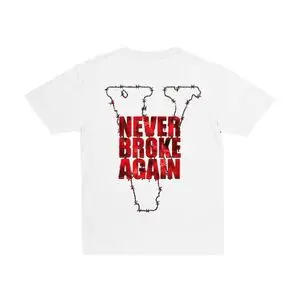 VLONE X Never Broke Again Haunted T-shirt - White