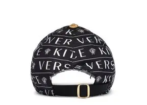 Kith X Versace Monogram Cap - Black