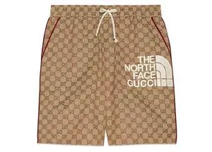 Gucci X The North Face Shorts - Beige/ebony