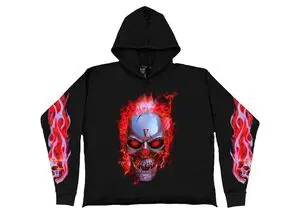 VLONE Printed Hoodie - Black