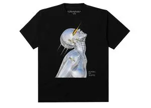 HAJIME SORAYAMA X The Weeknd Echoes Of Silence Cover Tee Shirt - Black