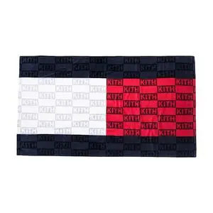 Kith X Tommy Hilfiger Badge Towel - Navy Blue/white/red
